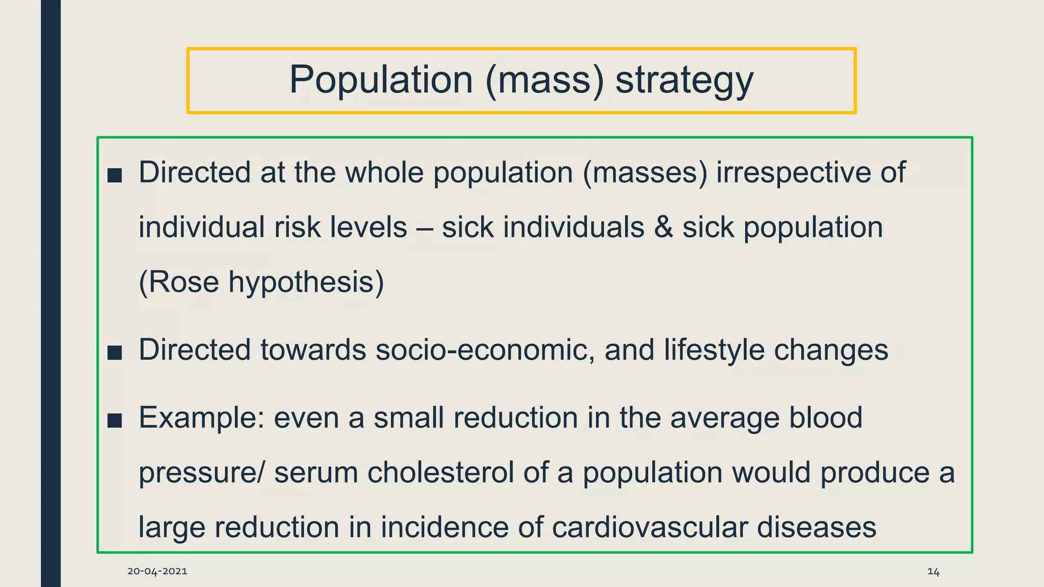Disease prevention strategies: Primary | PPTX