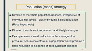 Disease prevention strategies: Primary | PPTX