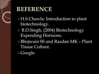 Disease reristance plant, production | PPTX