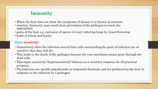 Disease resistance and mechanism | PPTX