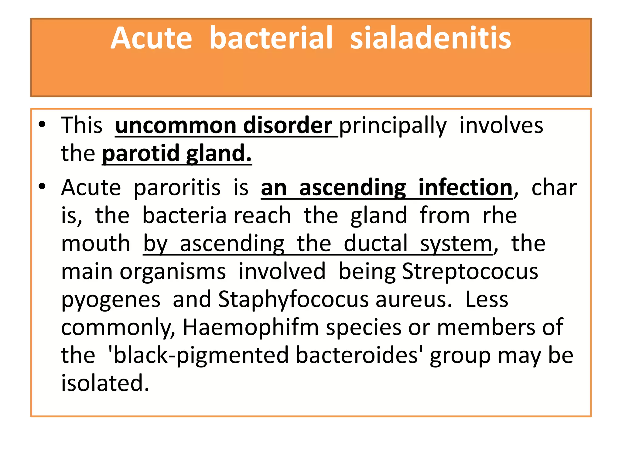 Diseases of-salivary-glands | PPSX