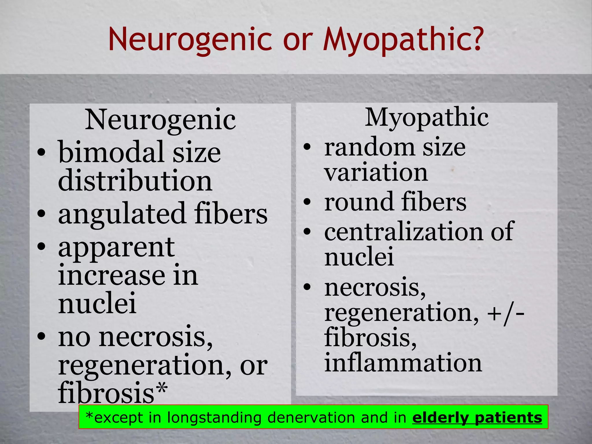 Pathology of Skeletal Muscle | PPT
