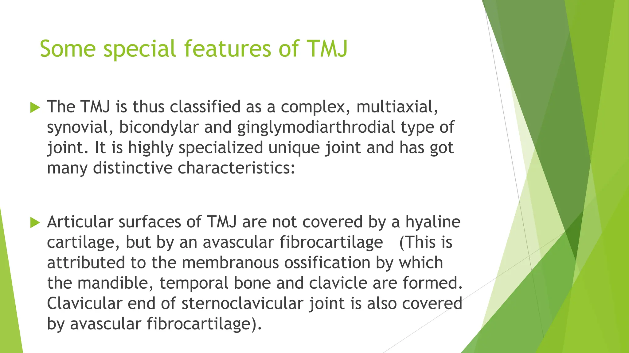 Classification of Diseases of TMJ and TMJ ankylosis in detail | PPTX