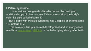 Diseases and abnormalities caused by mutation.pptx
