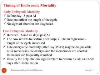 Diseases and accidents of gestation | PPTX