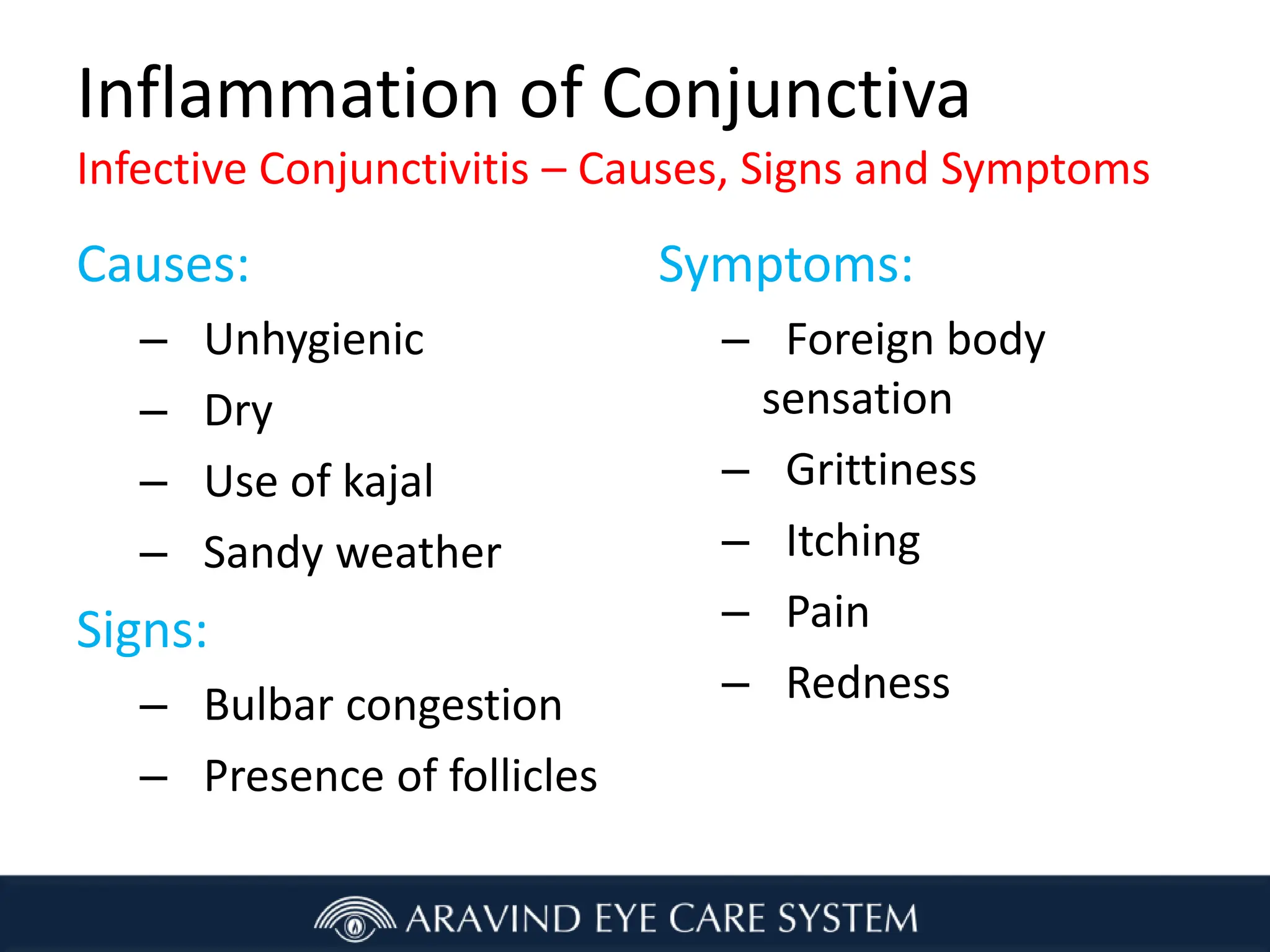 Diseases and Disorders of Conjunctiva.pptx