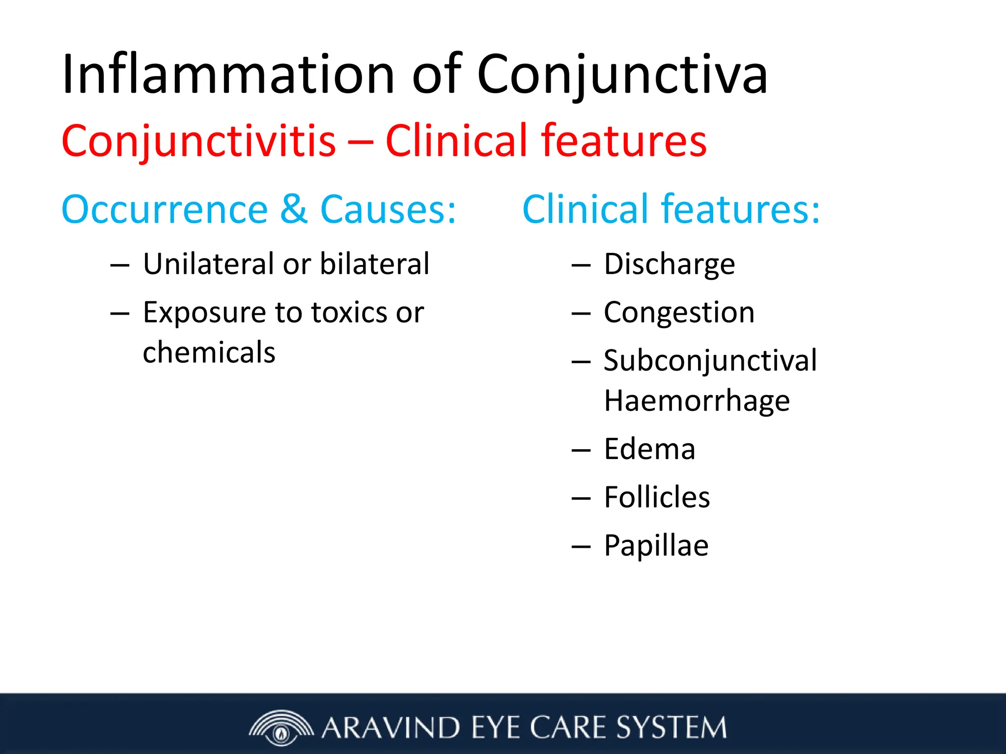 Diseases and Disorders of Conjunctiva.pptx