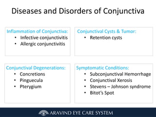 Diseases and Disorders of Conjunctiva.pptx | Eye and Vision Conditions ...