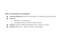 DISEASES and IMMUNITY of igcse biology program | PPTX