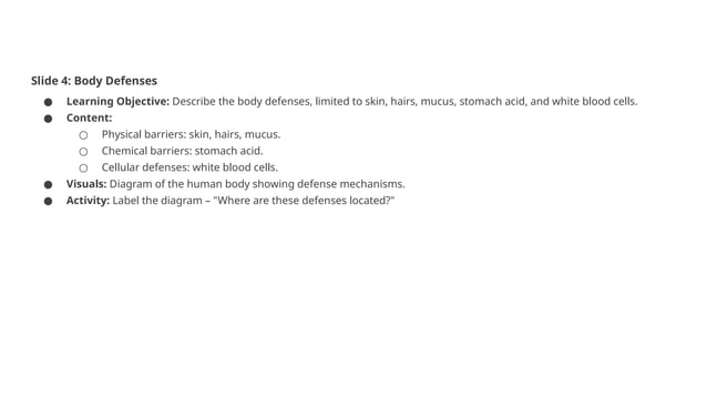 DISEASES and IMMUNITY of igcse biology program | PPTX