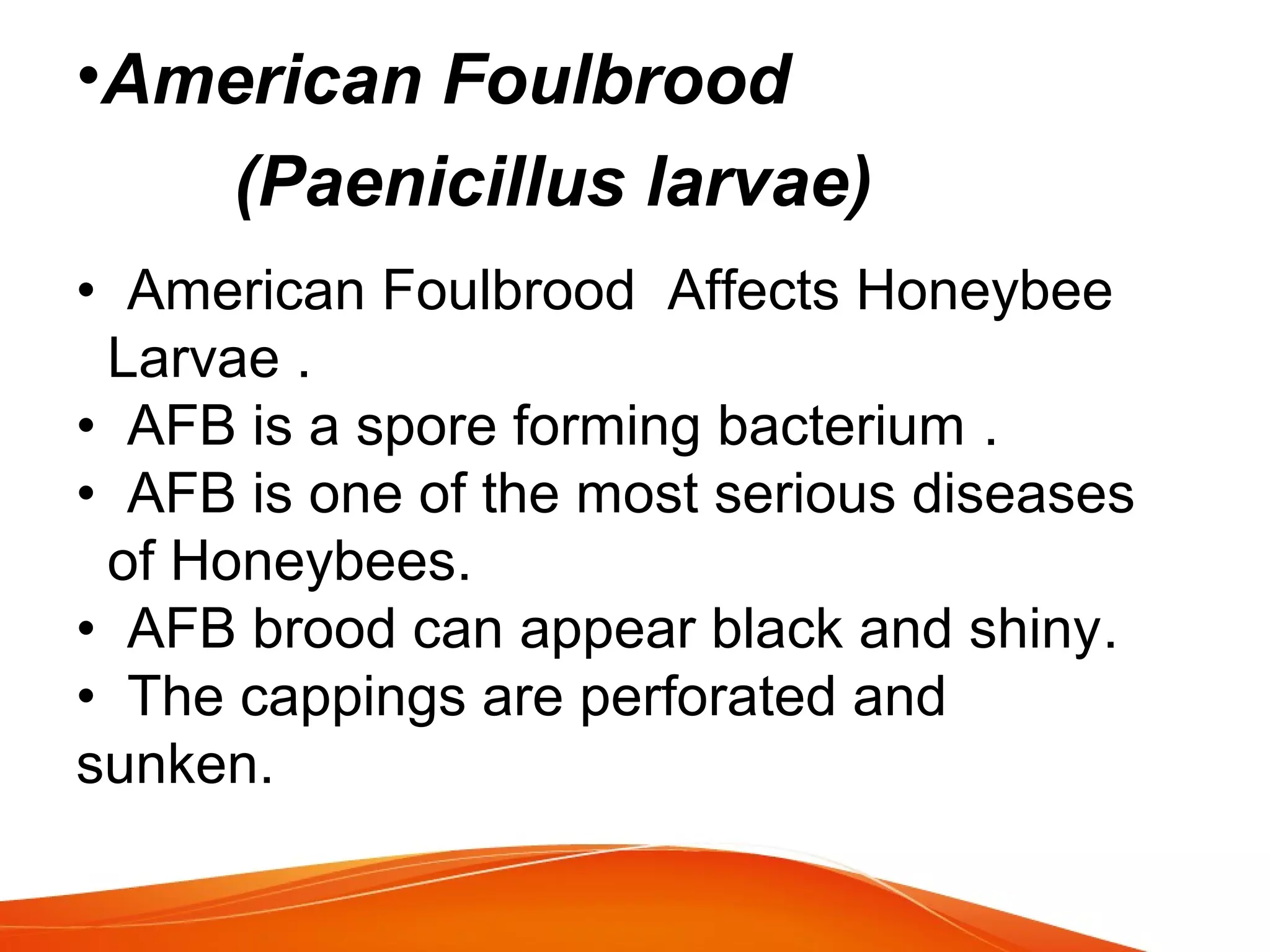 Diseases and pest of honey bees | PPT