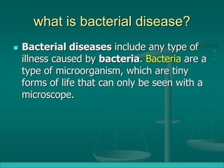 Diseases Caused By Bacteria Examples