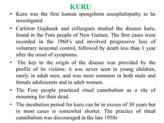 Diseases caused by prions | PPTX | Genetics | Science