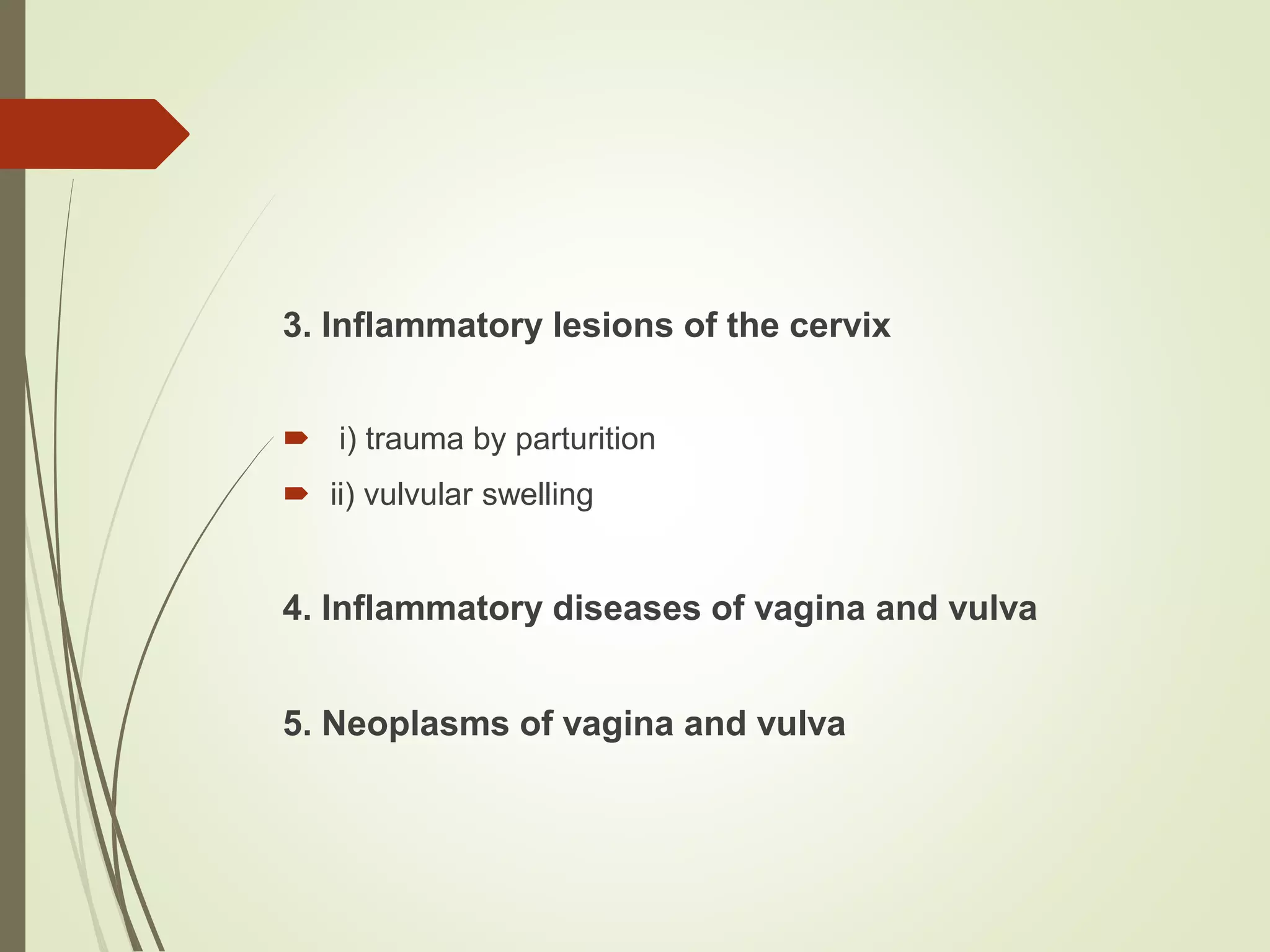 Diseases & disorders of female reproductive system | PPT
