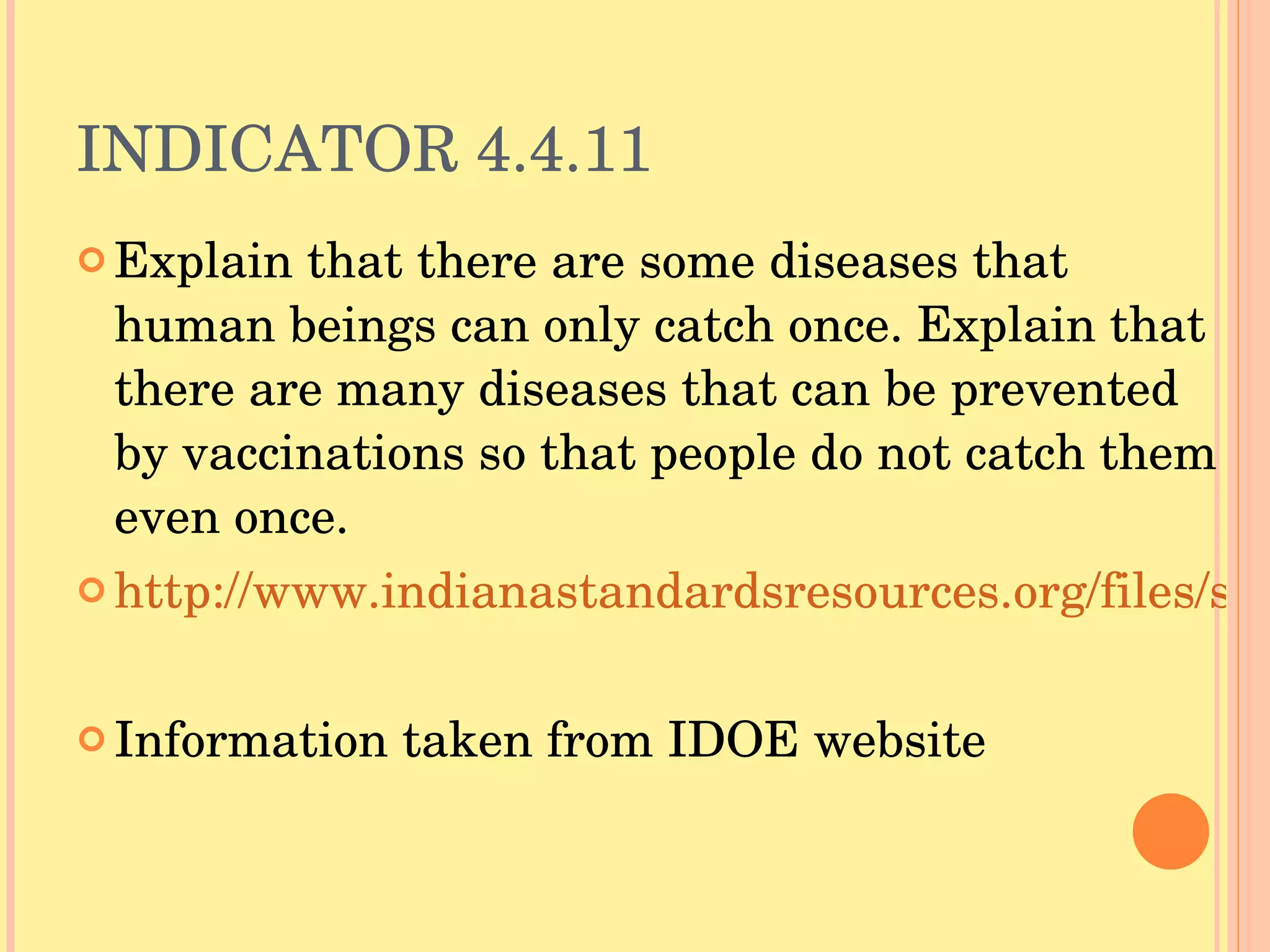 Diseases - Standard Indicator Box | PPT