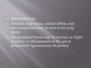 Diseases for pulp and periapical tissues | PPTX