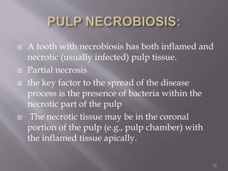 Diseases for pulp and periapical tissues | PPTX