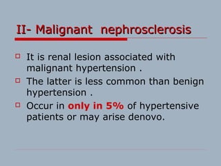 Diseases involving blood vessels of the kidney | PPT
