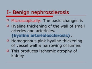 Diseases involving blood vessels of the kidney | PPT