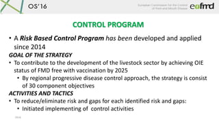 OS16 - 2.P1.b FMD Disease Risk Assessment and Progress on Risk-Based ...