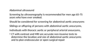 Diseases of Aorta Echocardiography assessment .pptx
