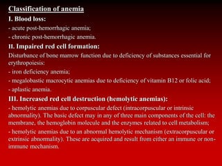 Diseases of blood. Anemia.pdf diseases of bloodh | PDF