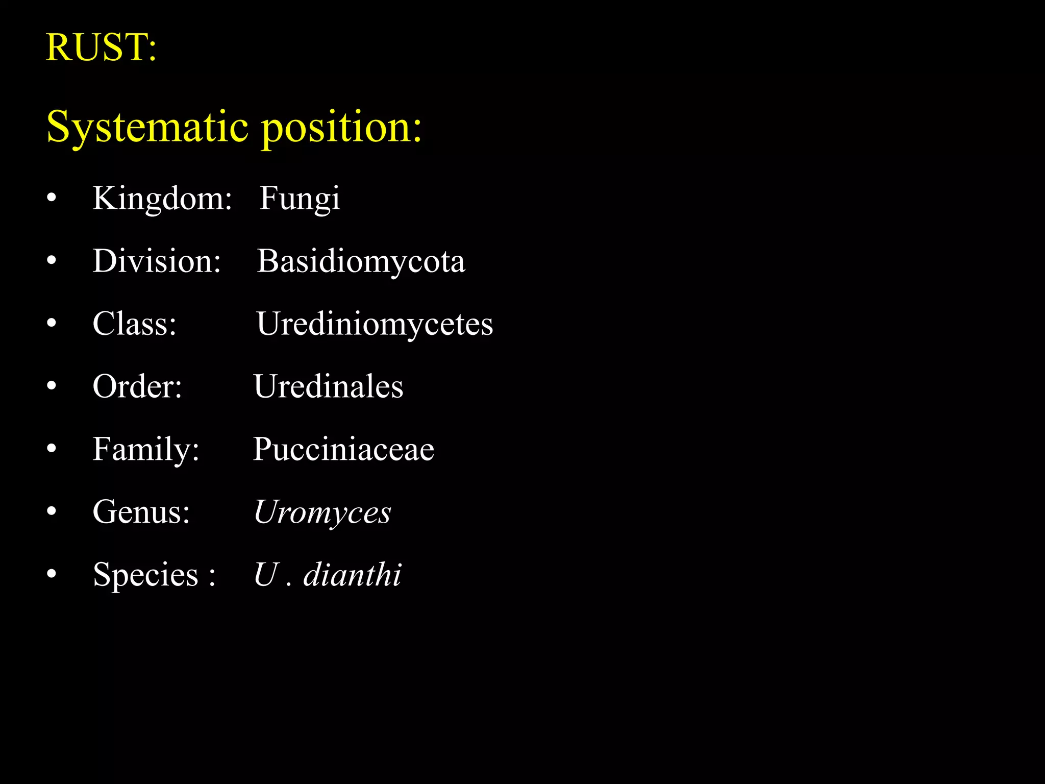 Diseases of carnation and their management | PPTX