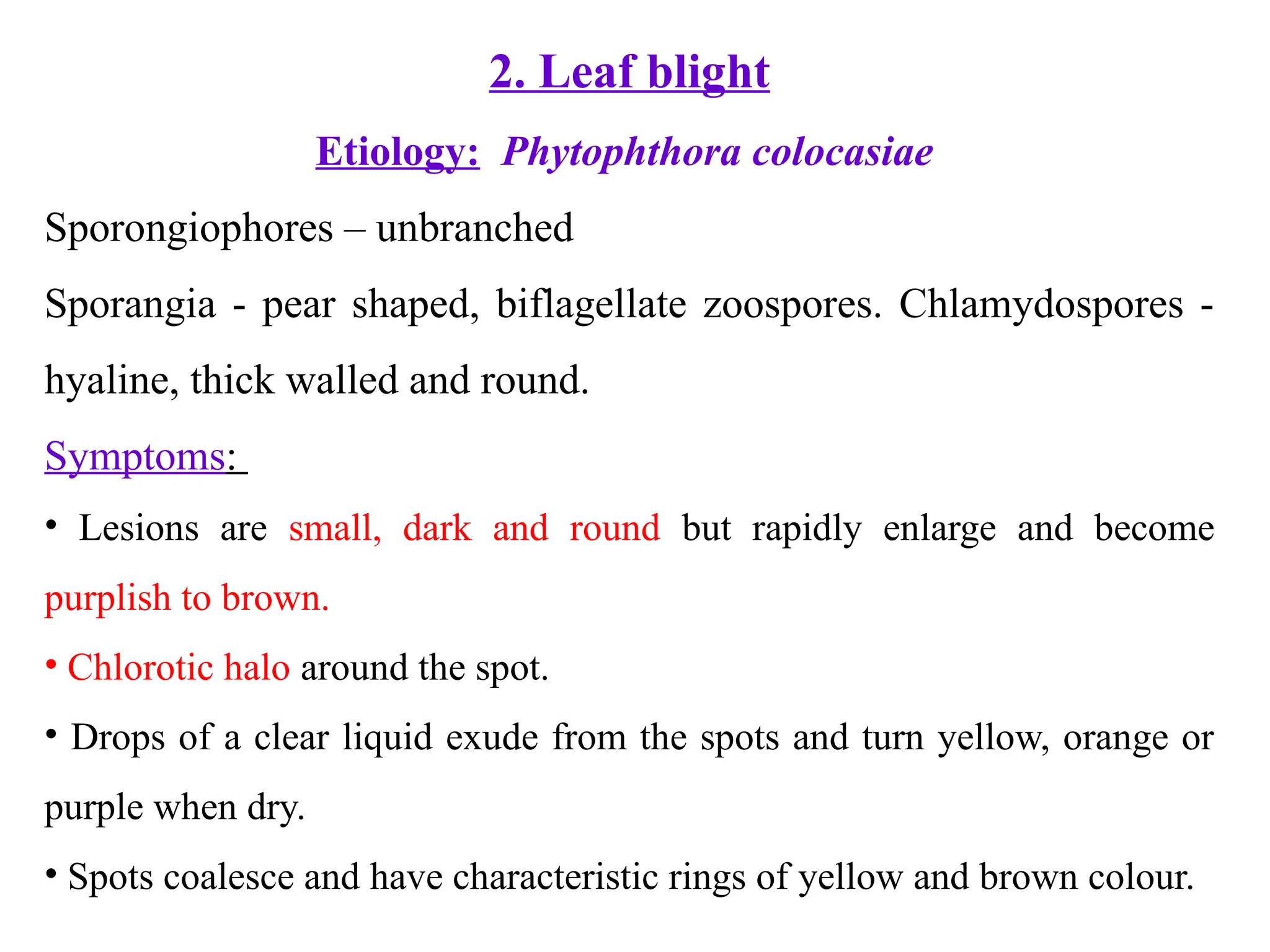 Diseases of cassava, Yam, Colacasia.pptx