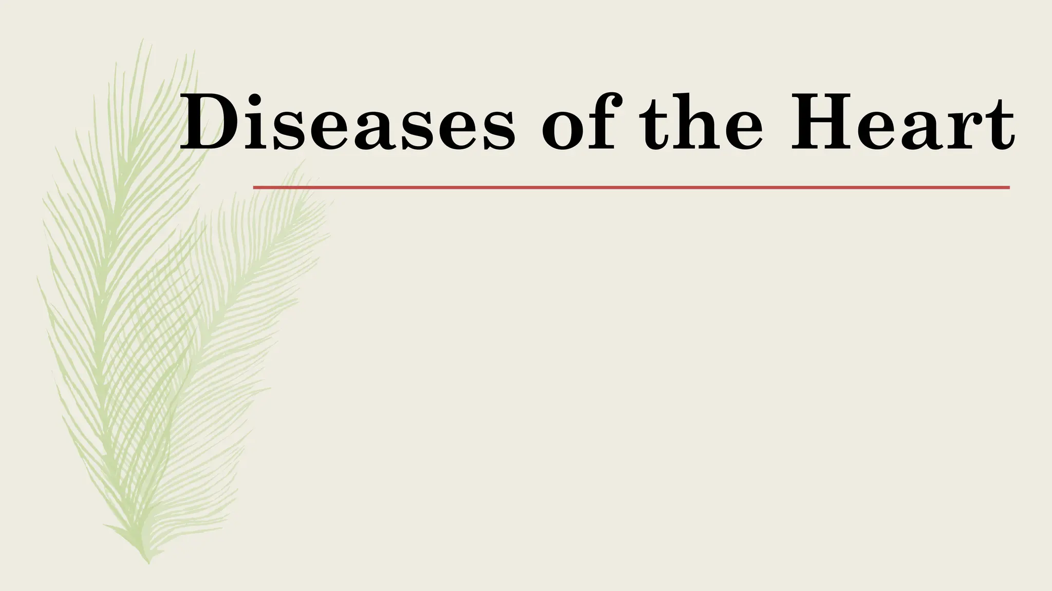 Diseases of Circulatory System and treatment.pptx