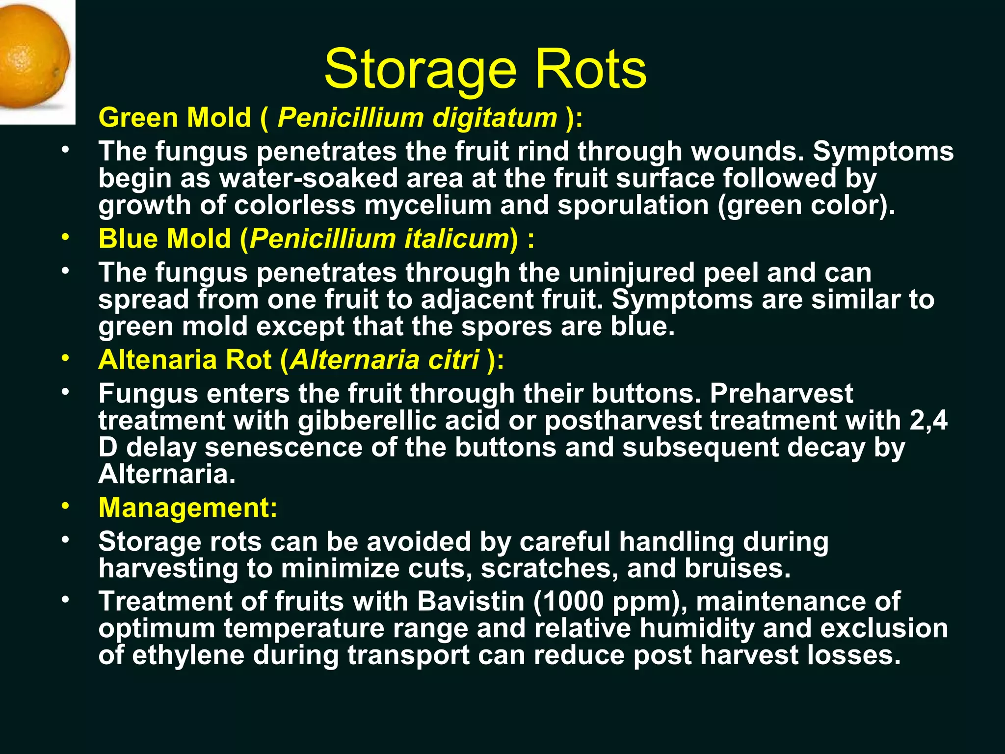 Diseases of citrus | PPT