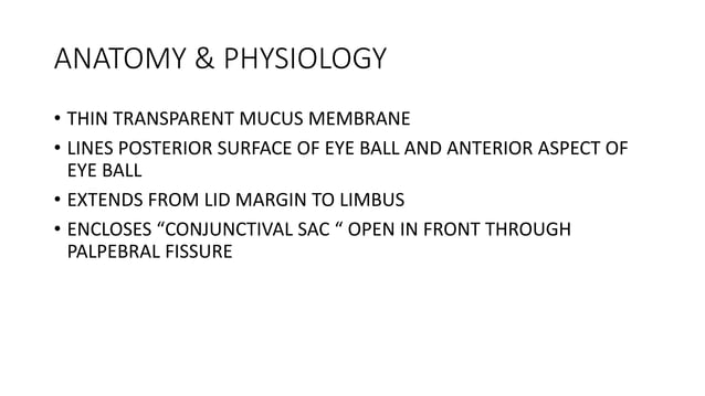 Diseases Of Conjunctiva Ppt Ophthalmology Pptx Eye And Vision