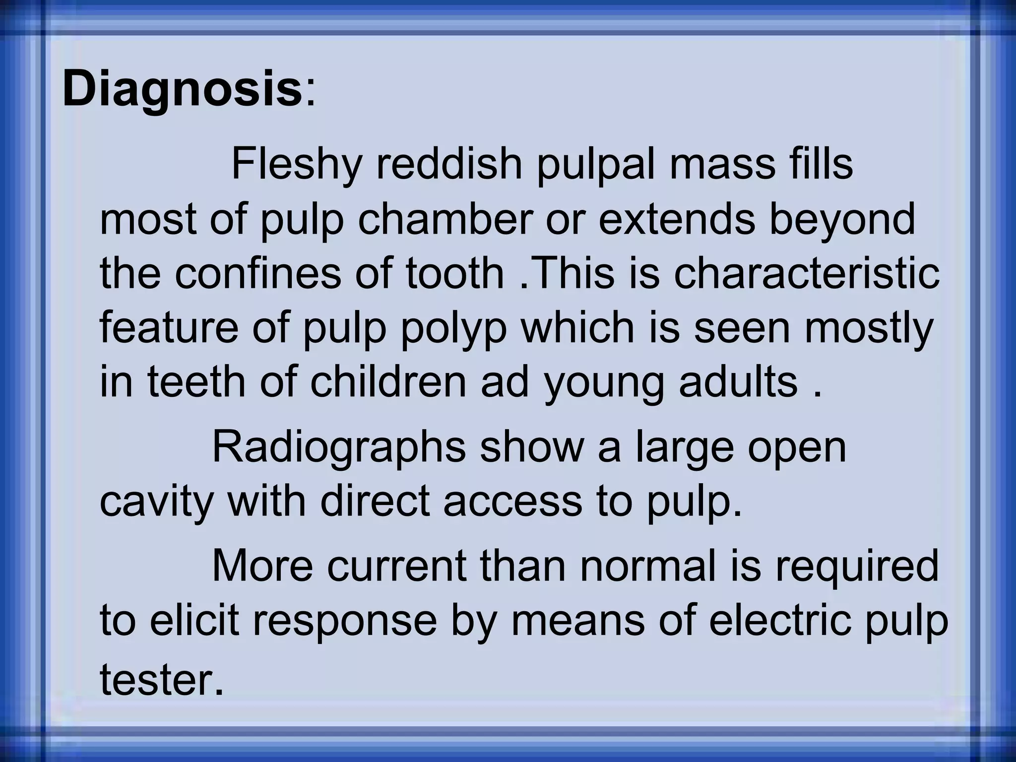 DISEASES OF DENTAL PULP AND PERI RADICULAR TISSUES | PPT