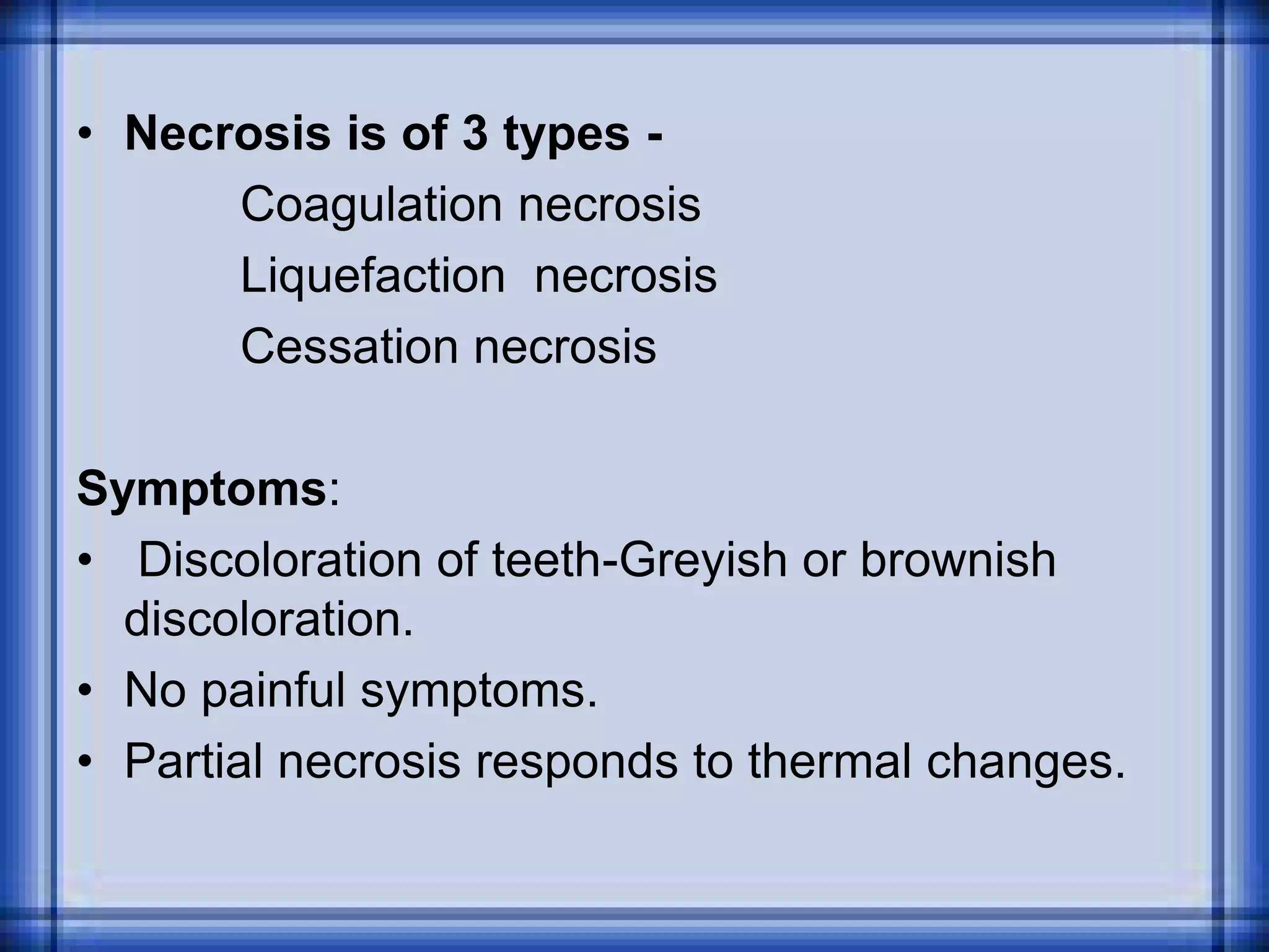 DISEASES OF DENTAL PULP AND PERI RADICULAR TISSUES | PPT