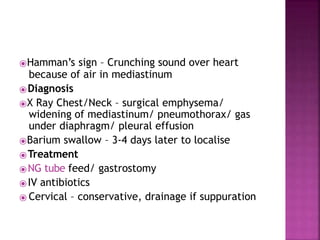 Diseases of esophagus | PPT