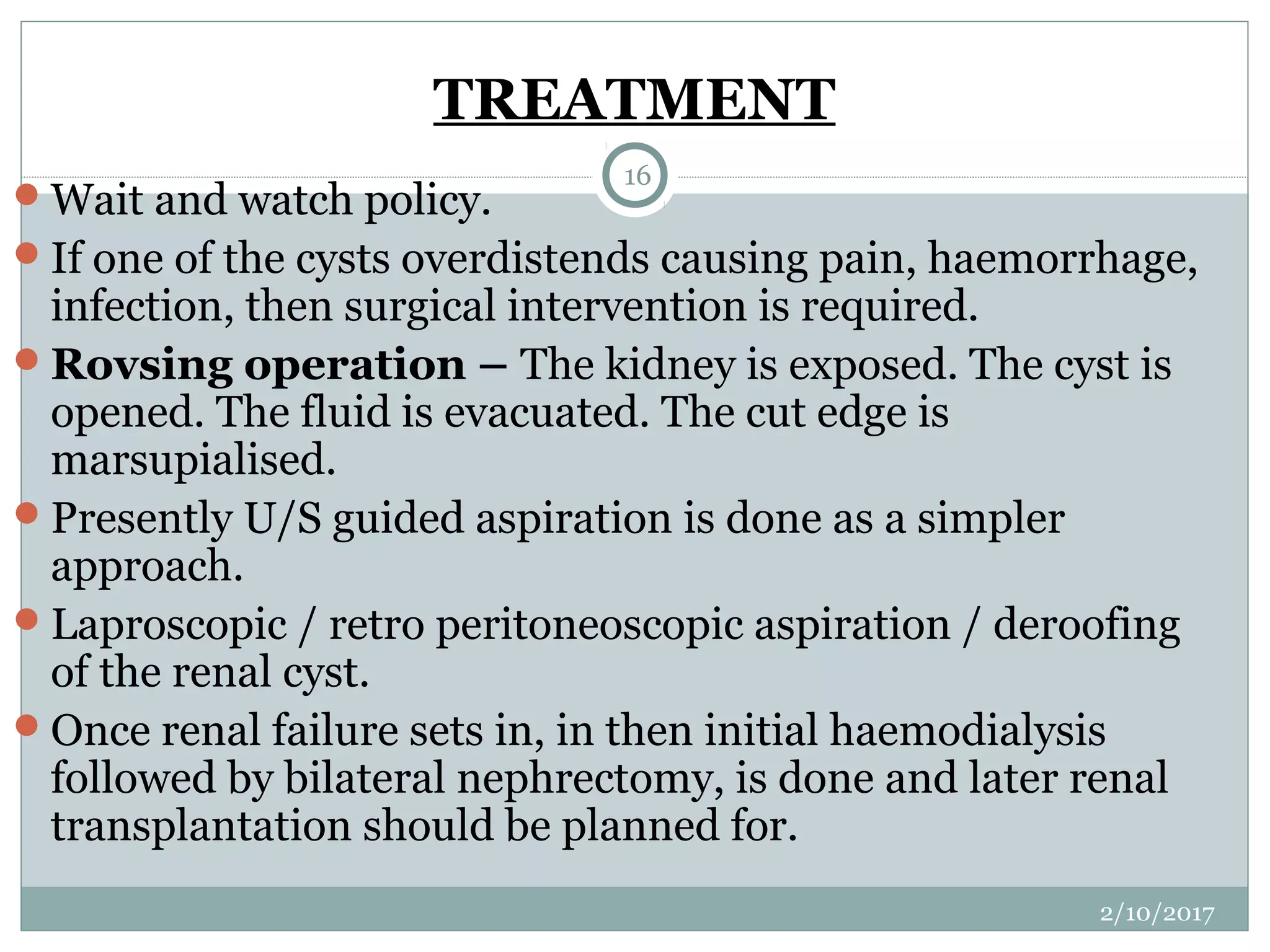 Diseases of excretory system | PPT