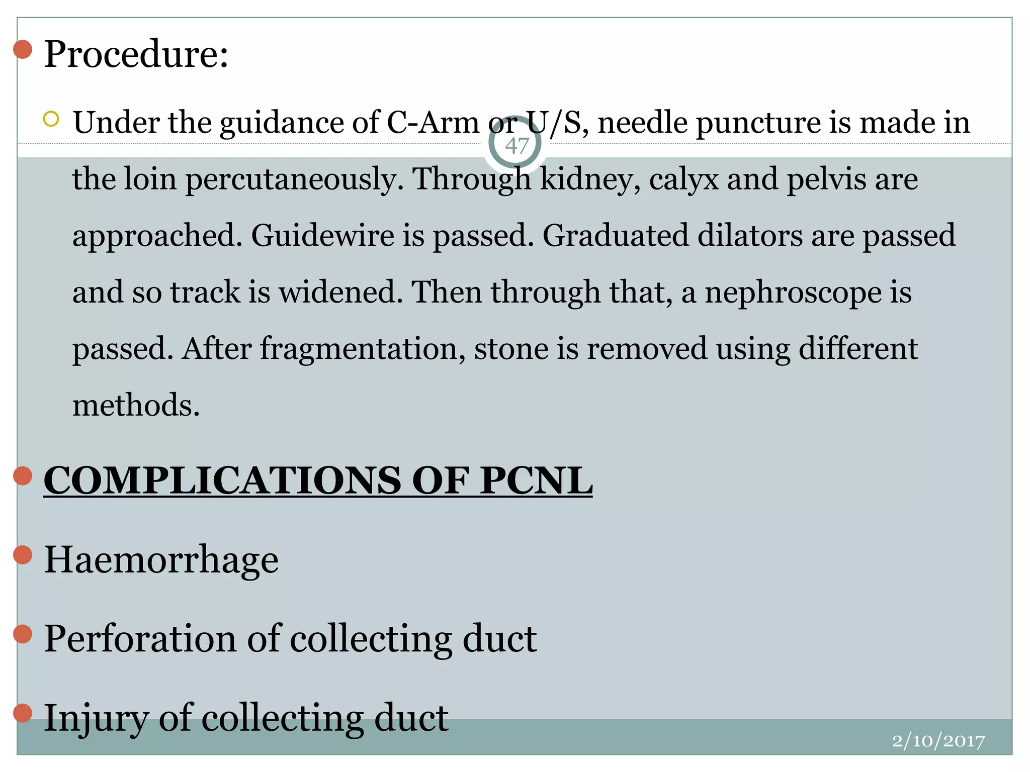Diseases of excretory system | PPT
