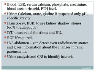 Diseases of excretory system | PPT