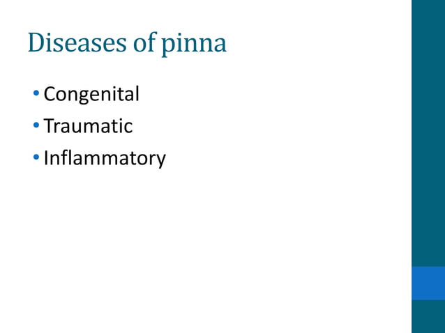 Diseases of external ear | PPTX | Ear, Nose and Throat Conditions ...
