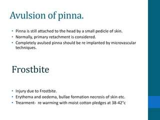 Diseases of external ear | PPTX