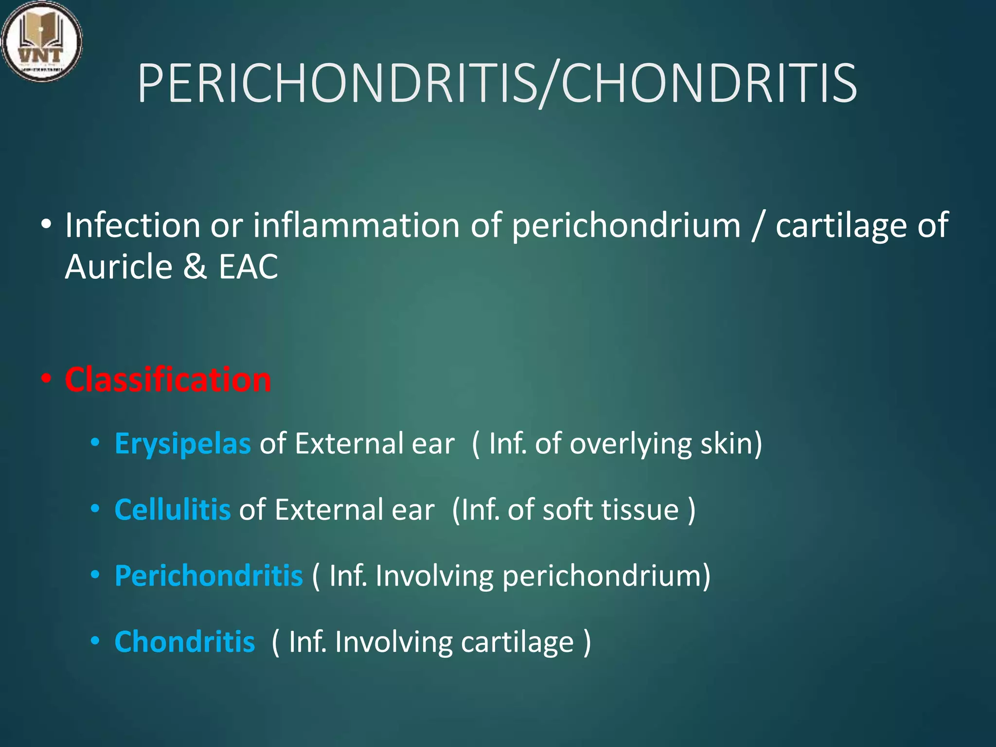 Diseases of external ear | PPTX