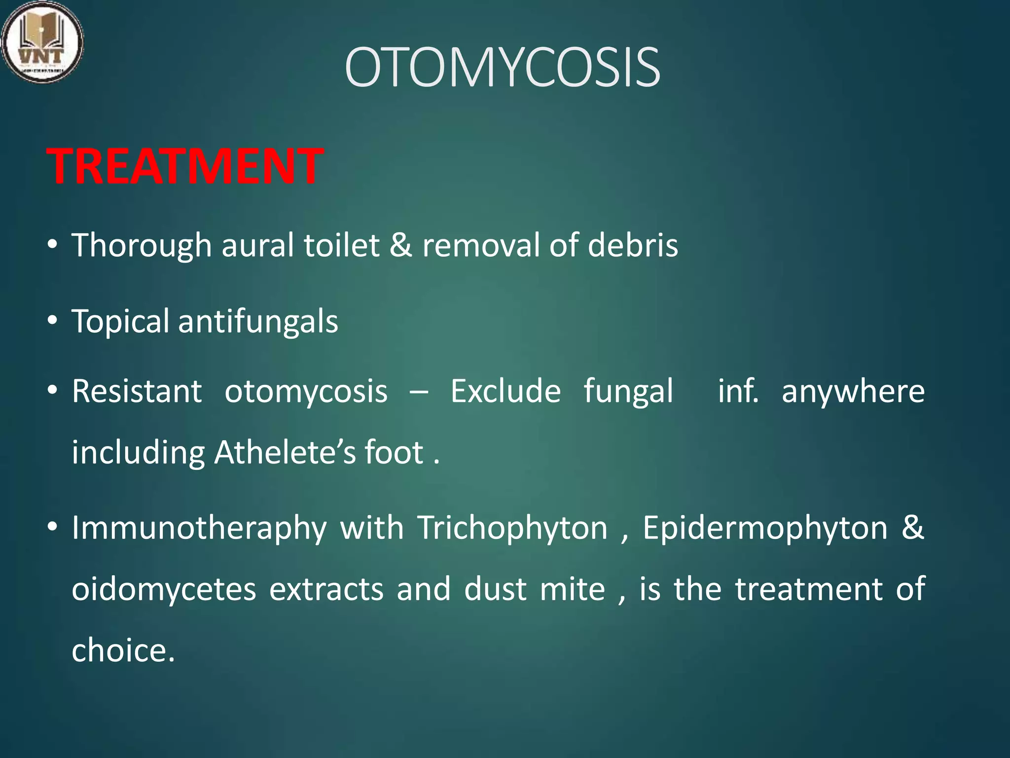 Diseases of external ear | PPTX