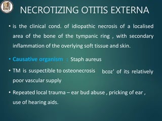 Diseases of external ear | PPTX