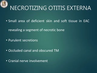 Diseases of external ear | PPTX
