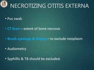 Diseases of external ear | PPTX