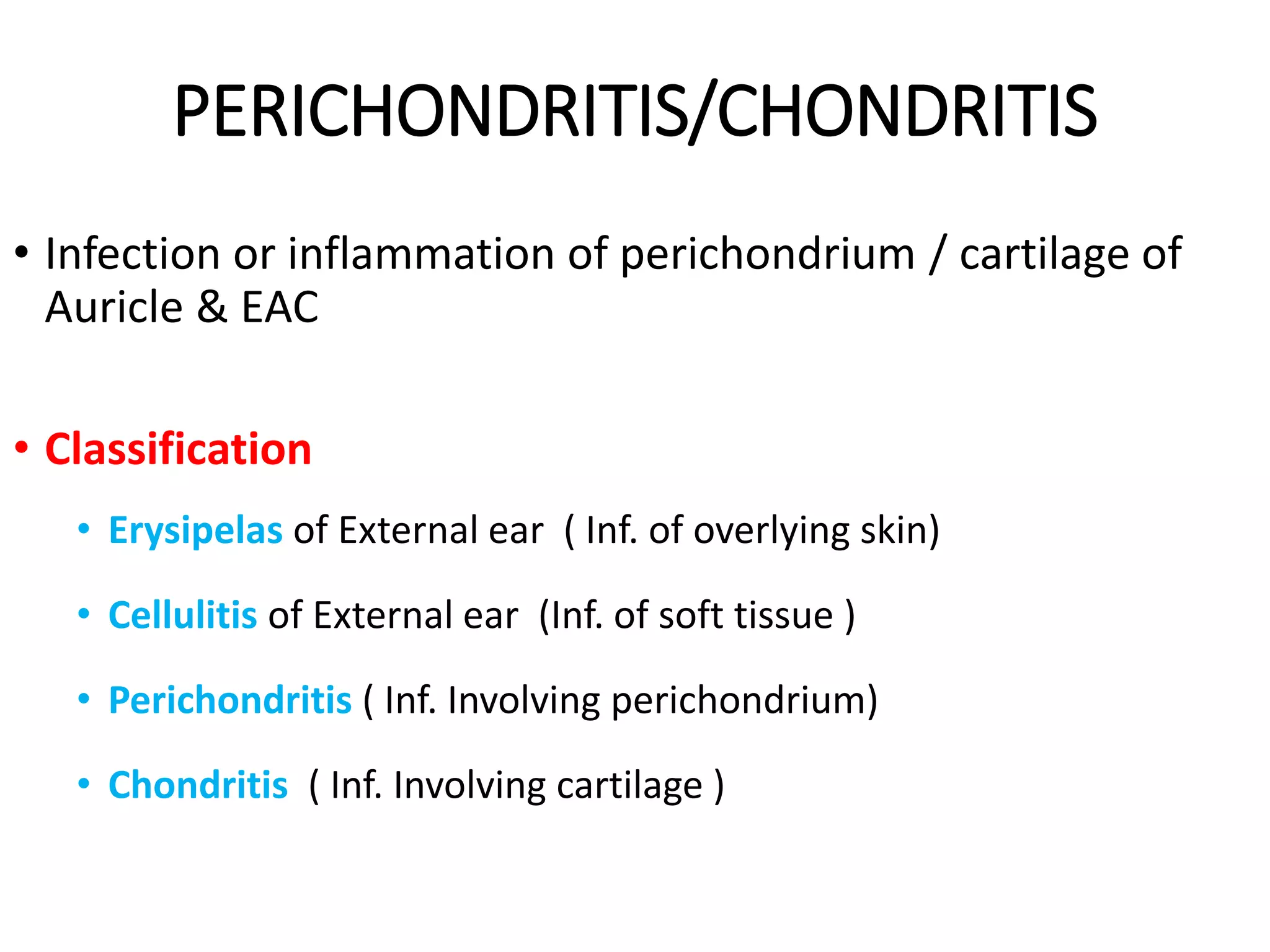 Diseases of external ear 1 | PPTX
