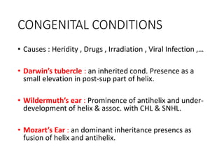 Diseases of external ear 1 | PPTX