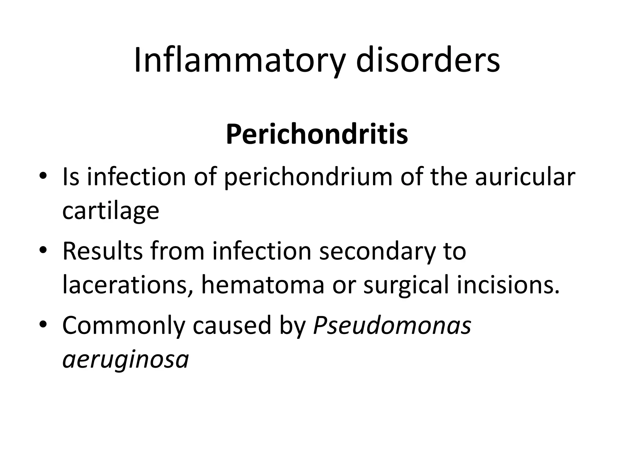 Diseases of external ear and its management | PPTX