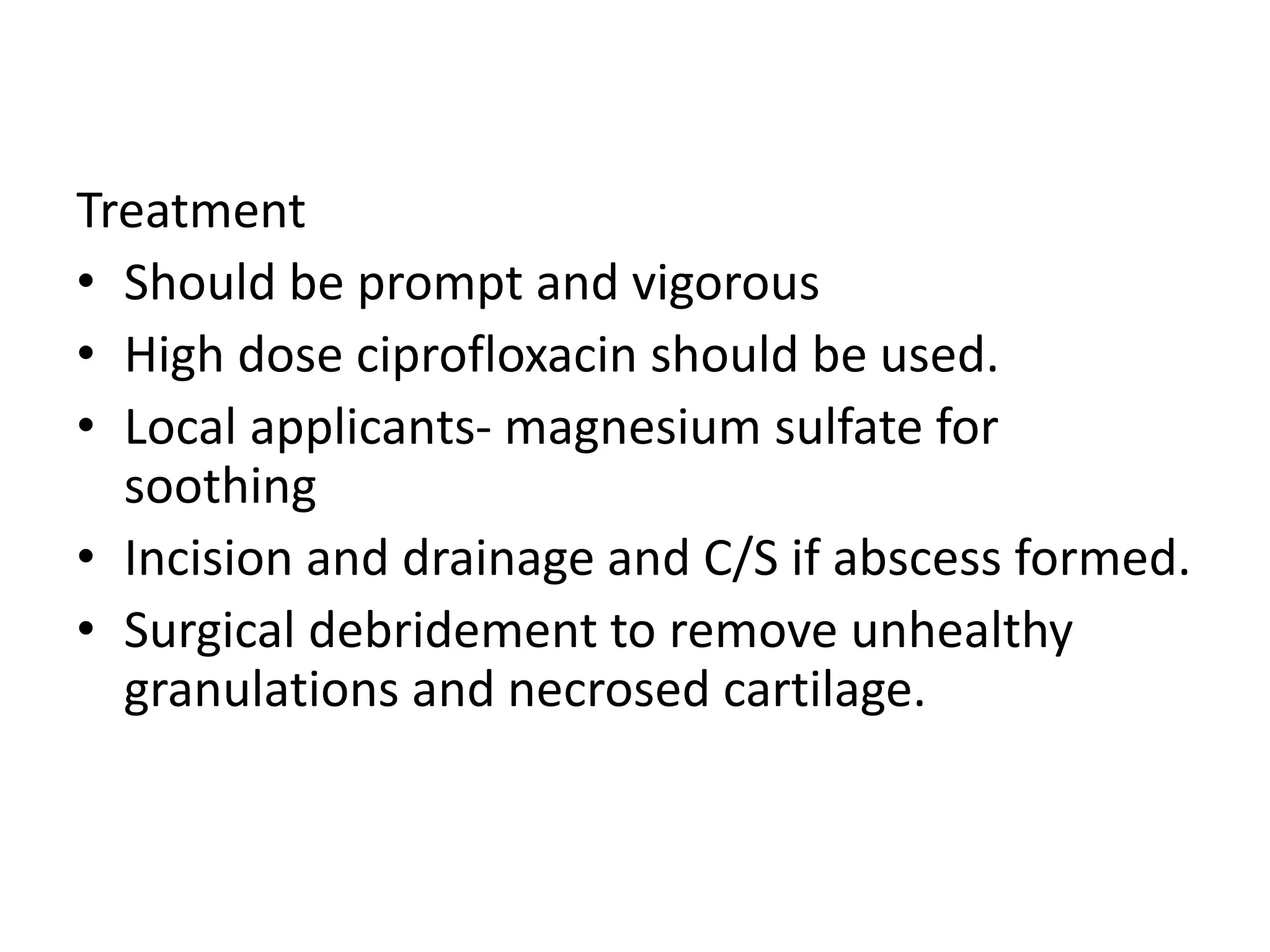 Diseases of external ear and its management | PPTX