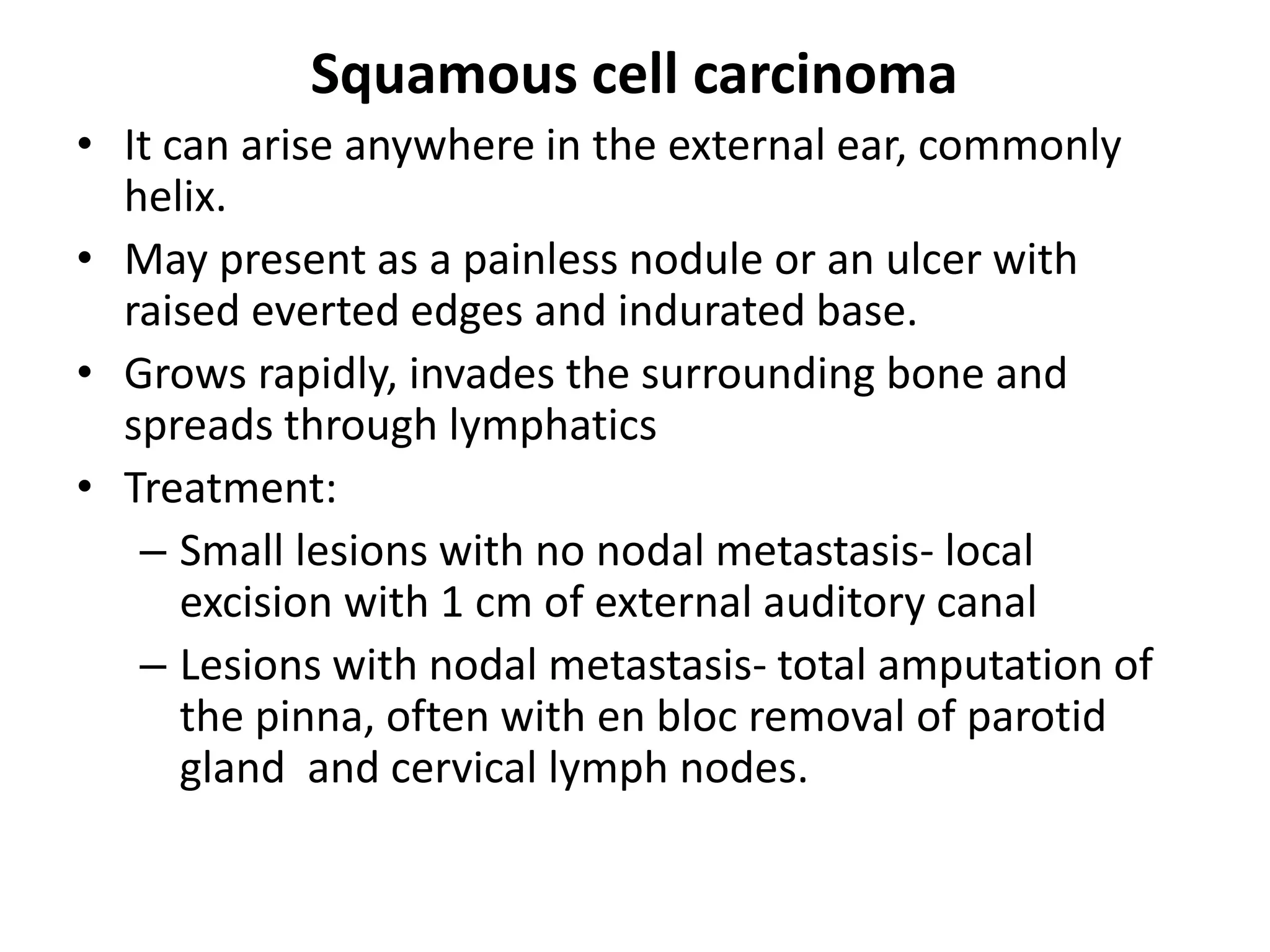 Diseases of external ear and its management | PPTX