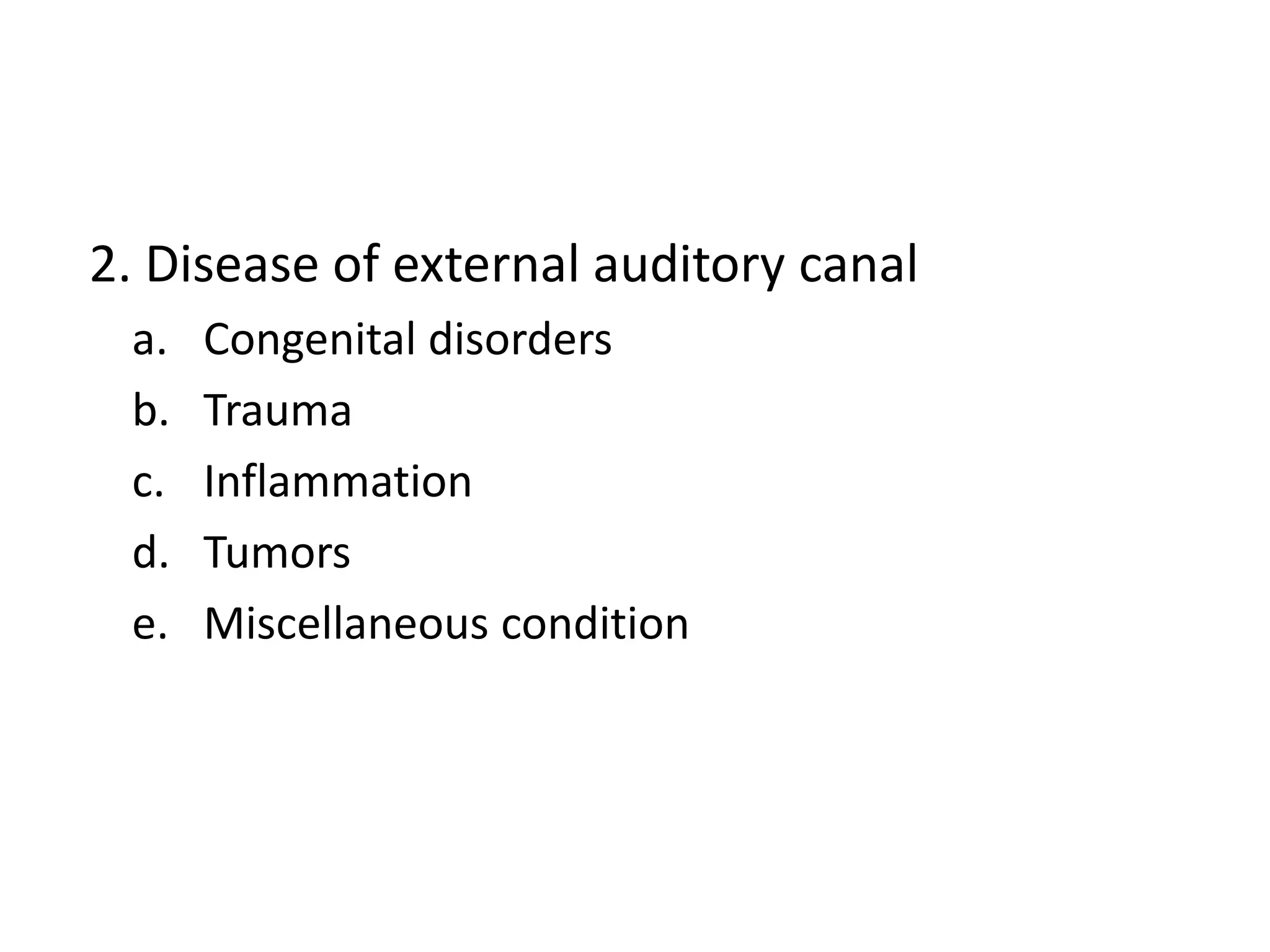 Diseases of external ear and its management | PPTX